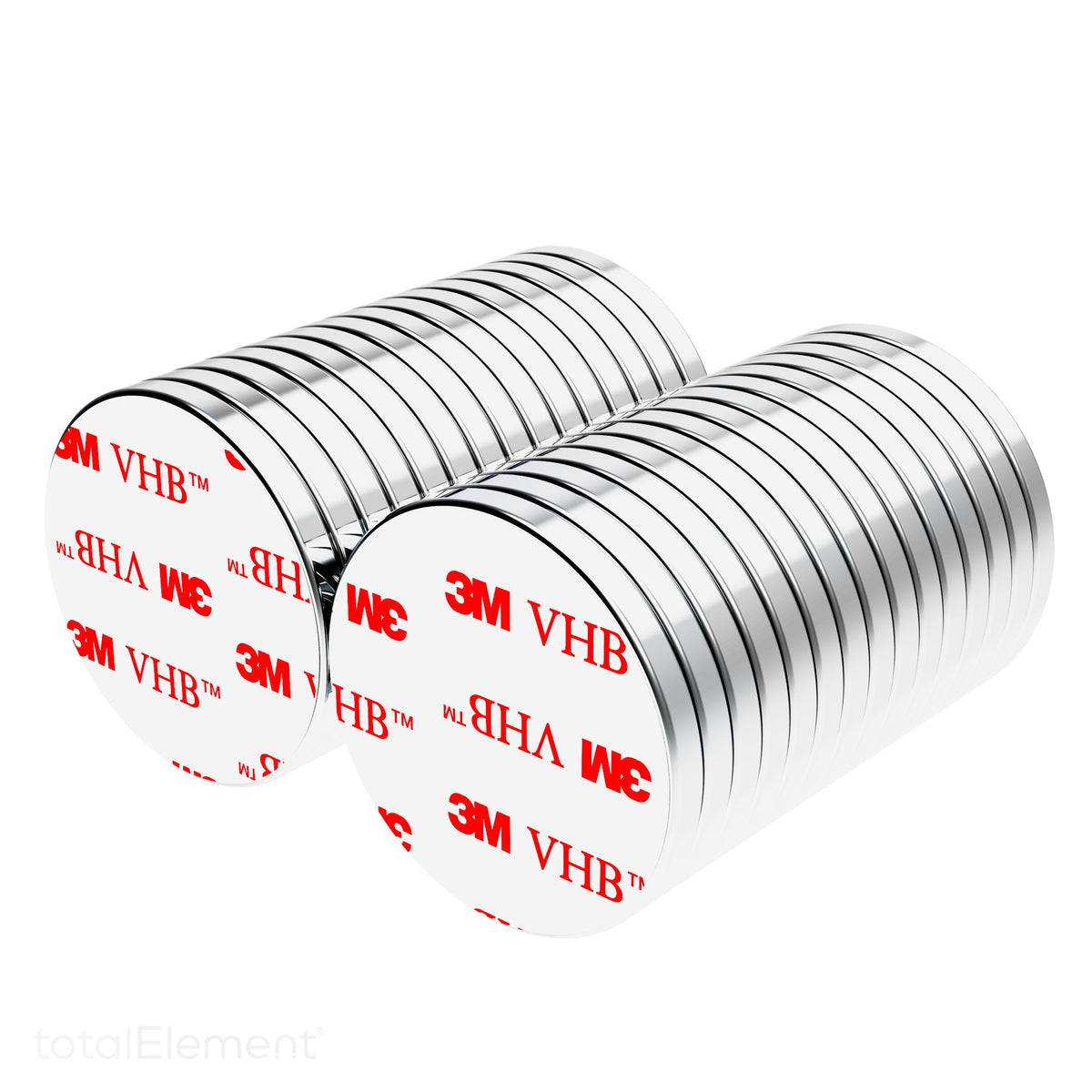 Strong 3M Adhesive Neodymium Disc Magnets for Sale | totalElement