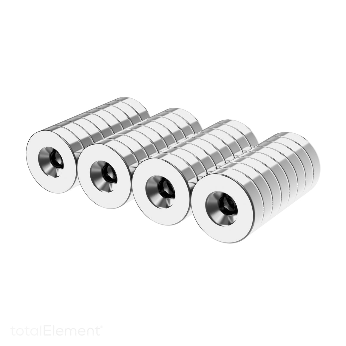 Shop Our Neodymium Disc Countersunk Hole Magnets | totalElement