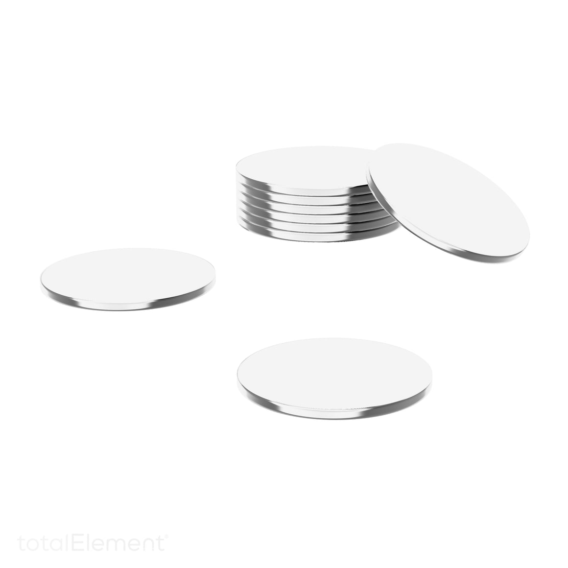 Steel Discs and Plates | Ferromagnetic Metal Strike Plates | totalElement