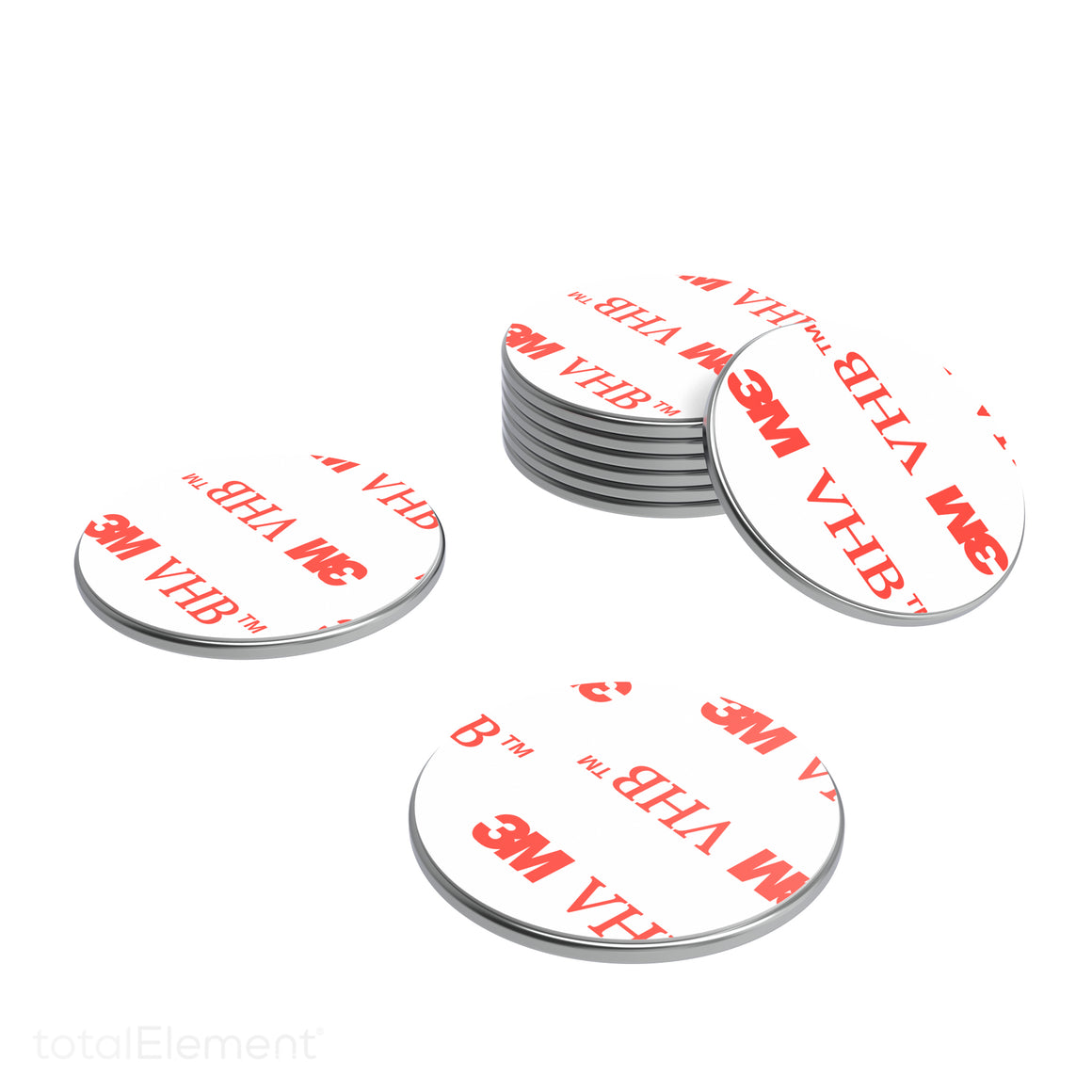 Steel Discs and Plates | Ferromagnetic Metal Strike Plates | totalElement