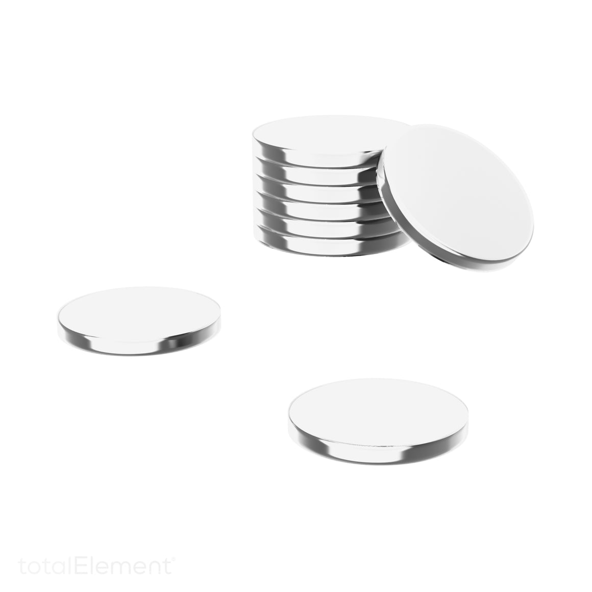 Steel Discs and Plates | Ferromagnetic Metal Strike Plates | totalElement
