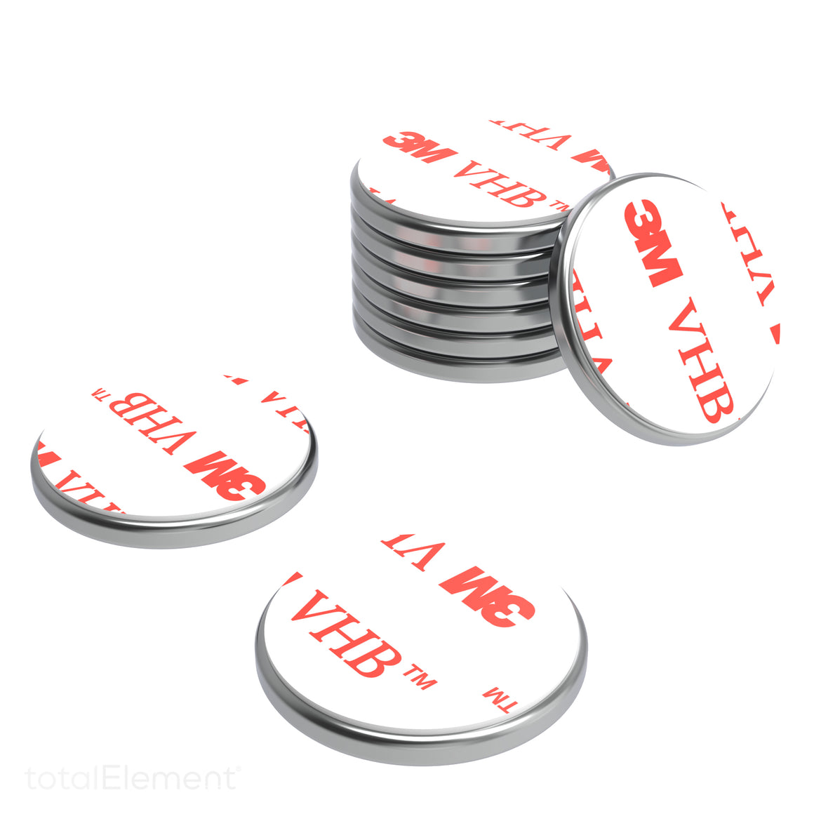 Steel Discs and Plates | Ferromagnetic Metal Strike Plates | totalElement