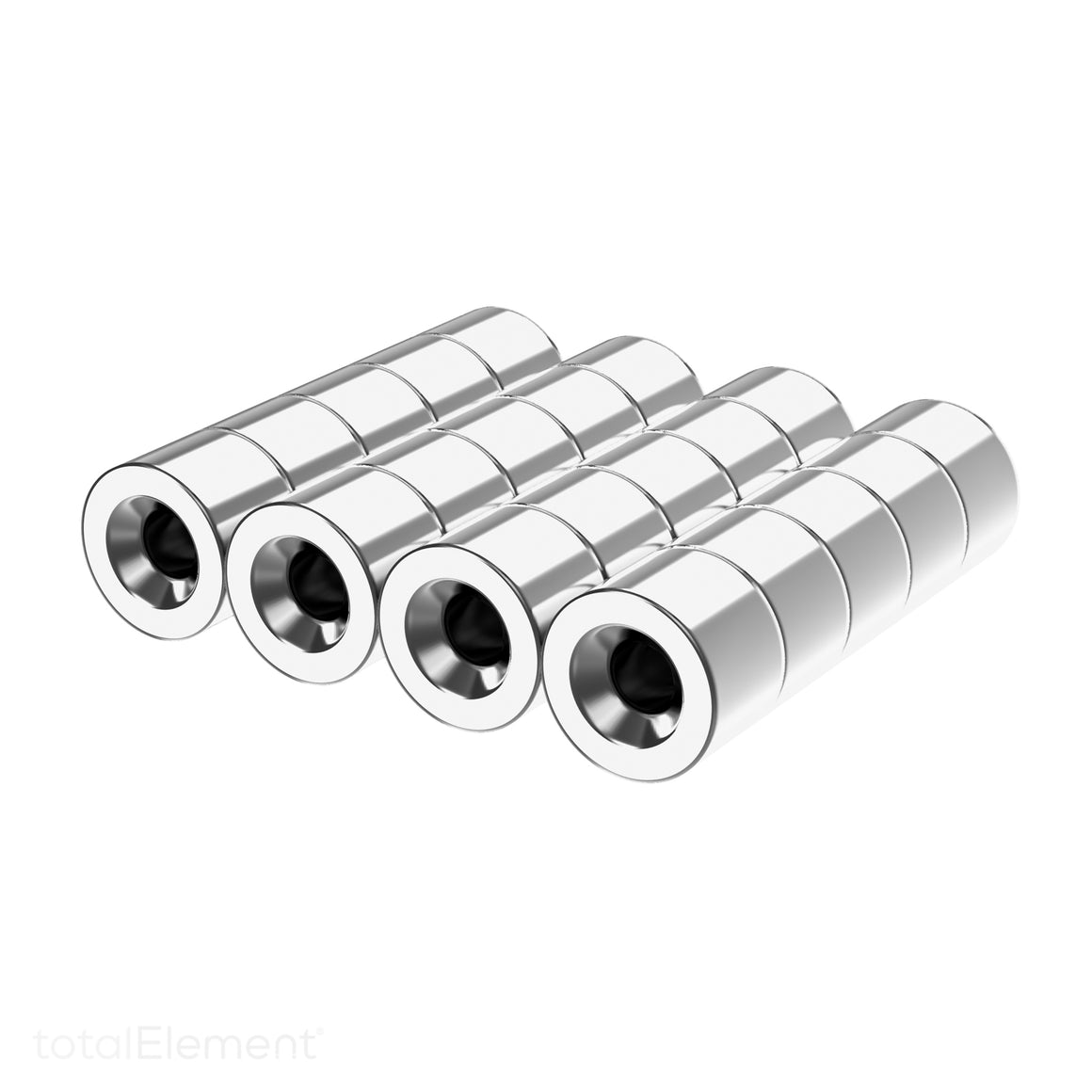 Shop Our Neodymium Disc Countersunk Hole Magnets | totalElement