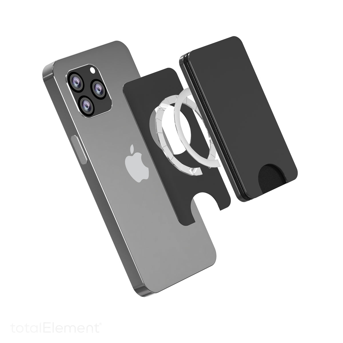 54 x 46 x 1.5mm MagSafe Neodymium Rare Earth Magnet Phone Attachment ...