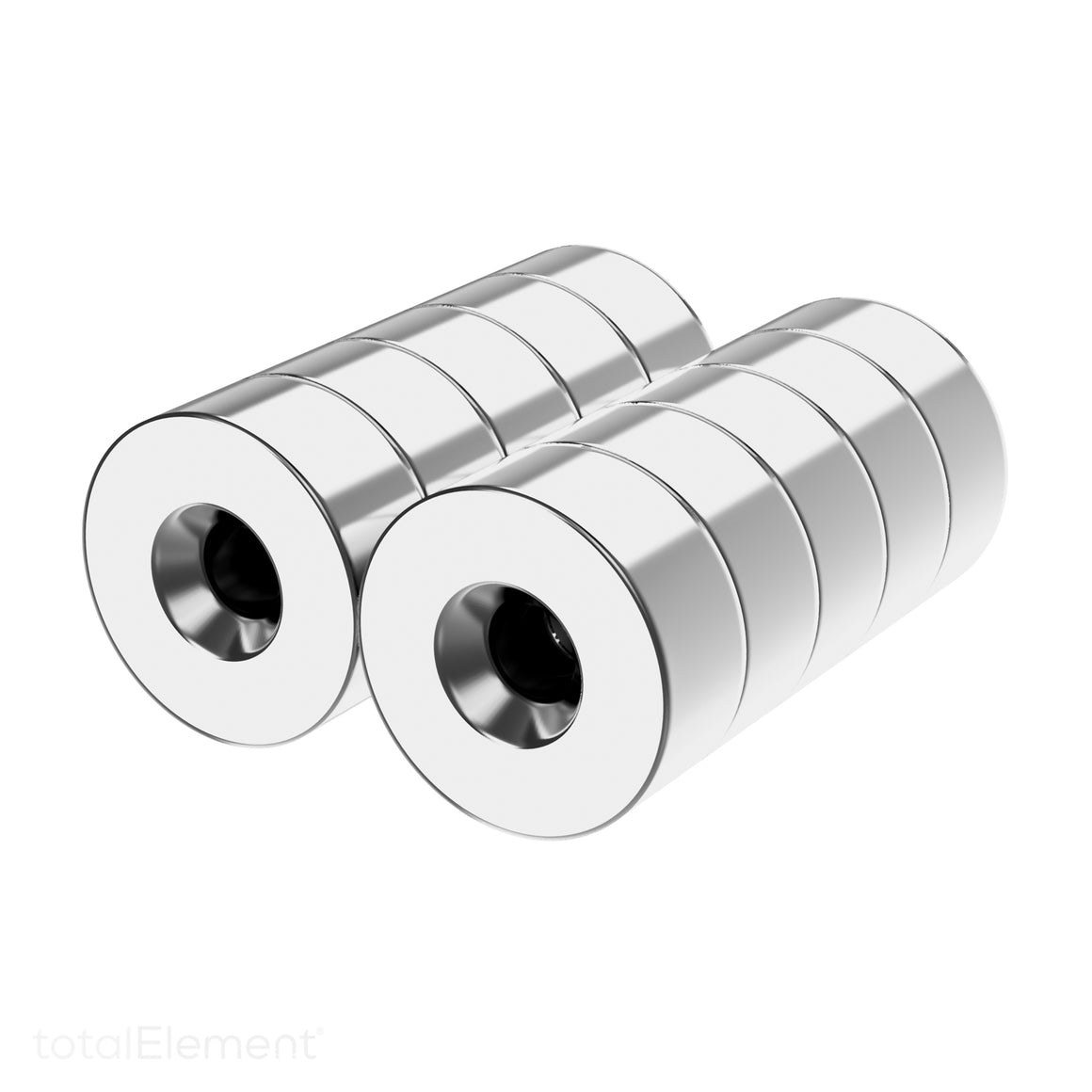 Shop Our Neodymium Disc Countersunk Hole Magnets | totalElement
