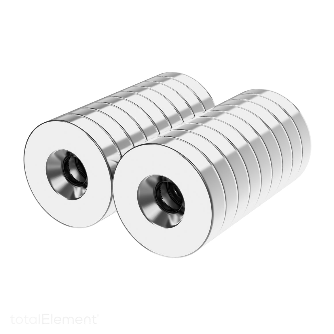 Shop Our Neodymium Disc Countersunk Hole Magnets | totalElement