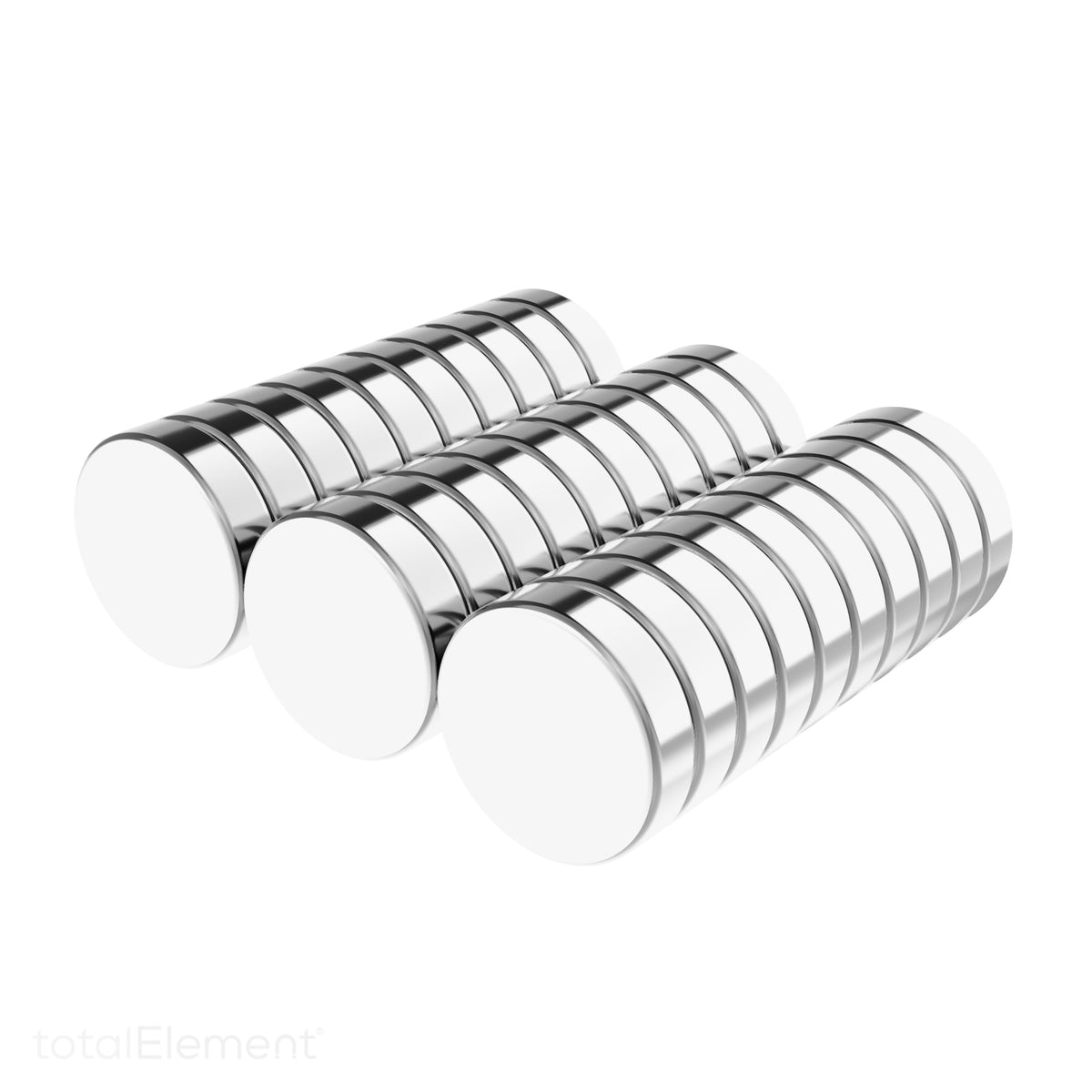 12 x 3 mm Neodymium Rare Earth Permanent Disc Magnets N52 (30 Pack) for ...