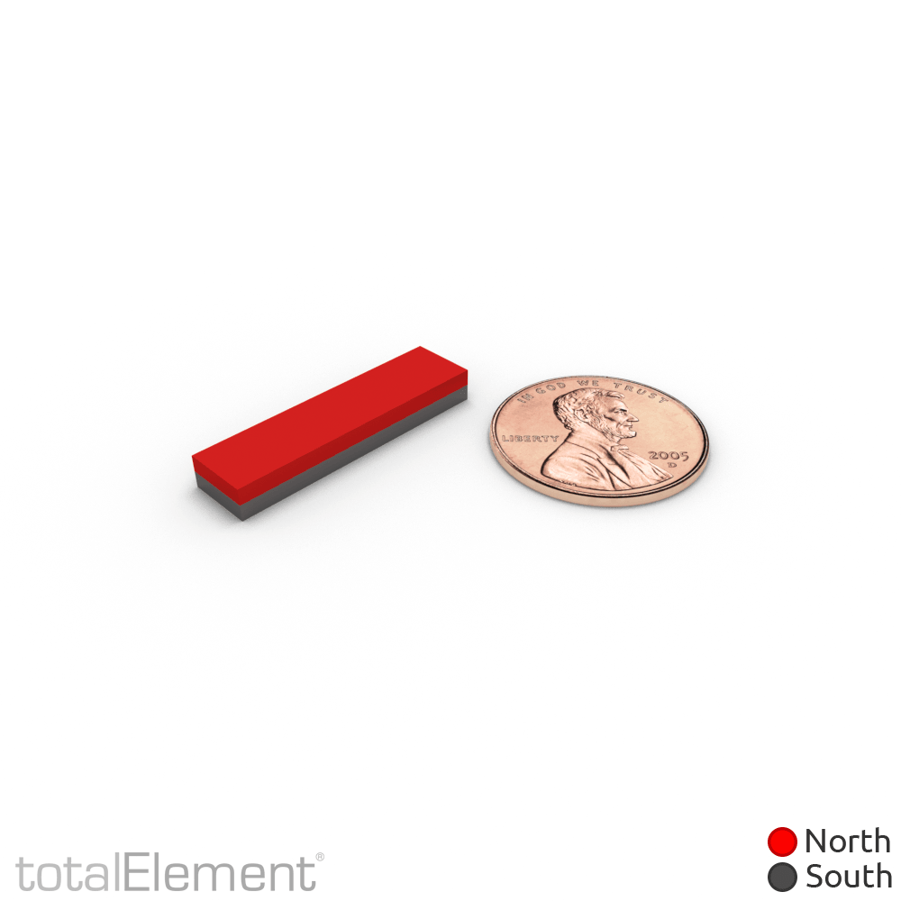 1 x 1/4 x 1/8 Inch Strong Neodymium Rare Earth Bar Magnets N42 (24 Pack ...