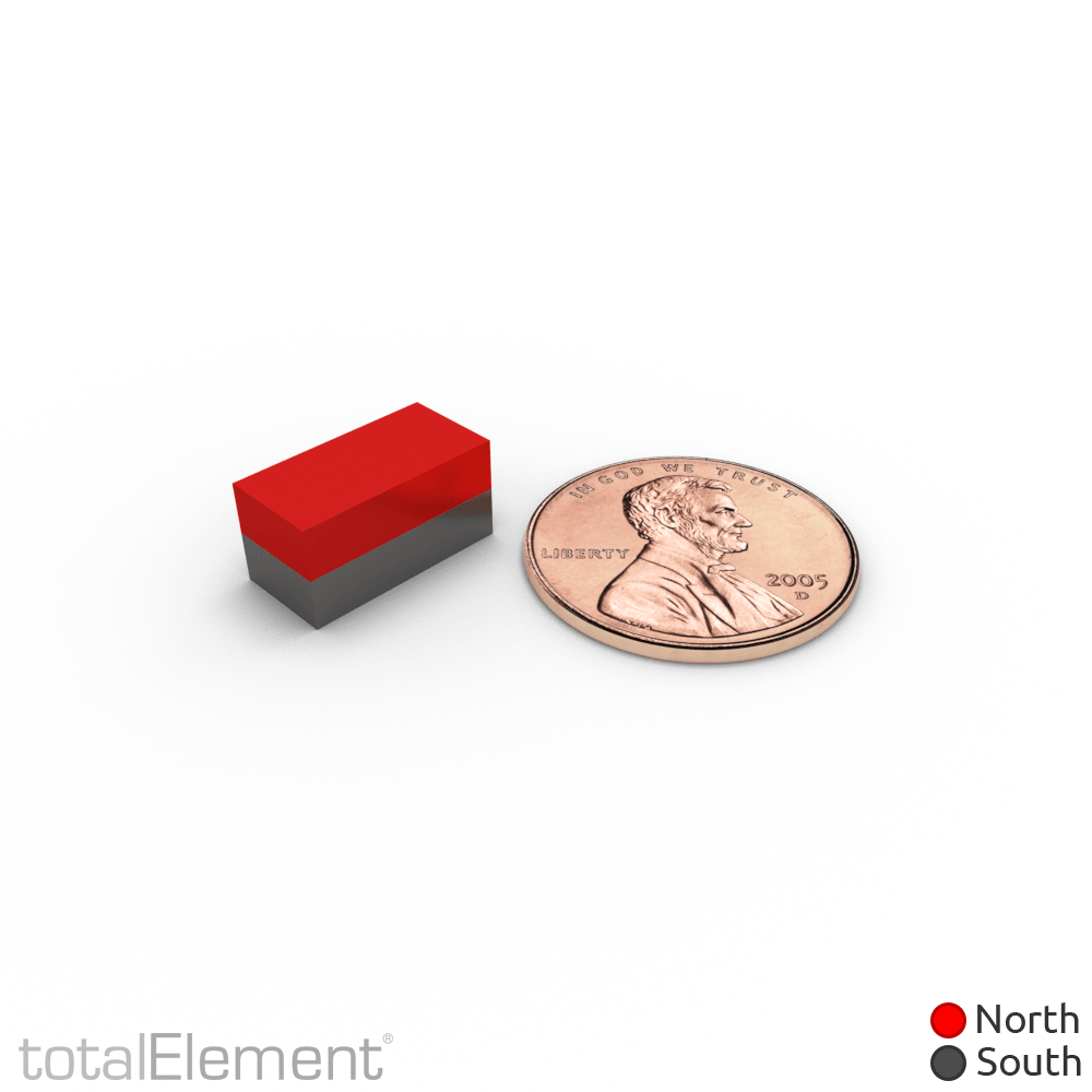 1/2 x 1/4 x 1/4 Inch Neodymium Rare Earth Bar Magnets N48 (15 Pack) for ...
