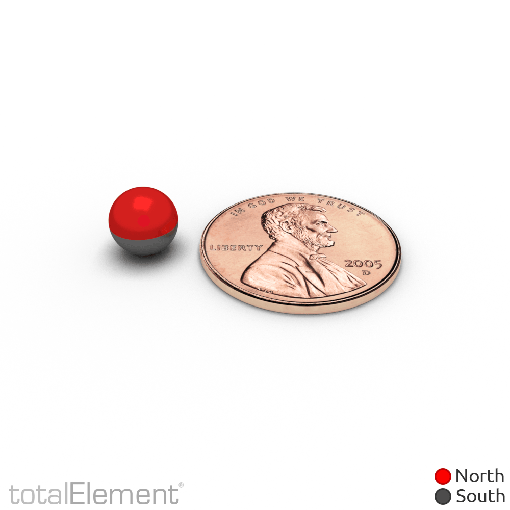 1/4 Inch Neodymium Rare Earth Sphere Magnets N52 (40 Pack) for Sale ...