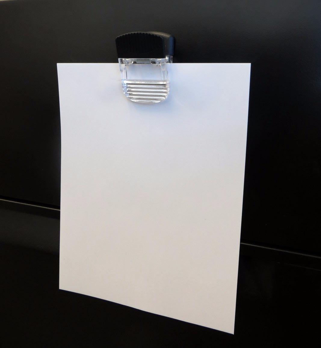 2 Inch Magnetic Office, Paper, Bag Clips, All-Purpose, Translucent (5 ...