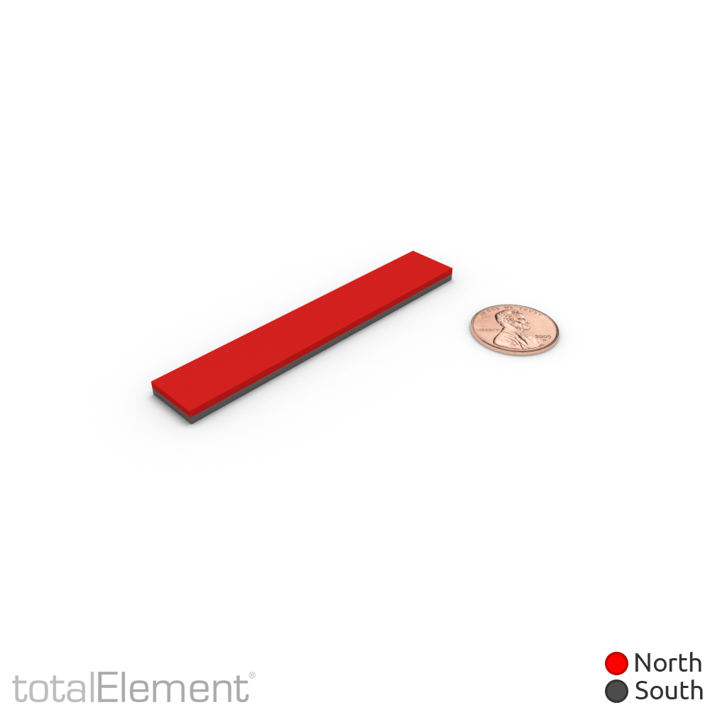 3 x 1/2 x 1/8 Inch Neodymium Rare Earth Bar Magnet N52 (4 Pack) for ...