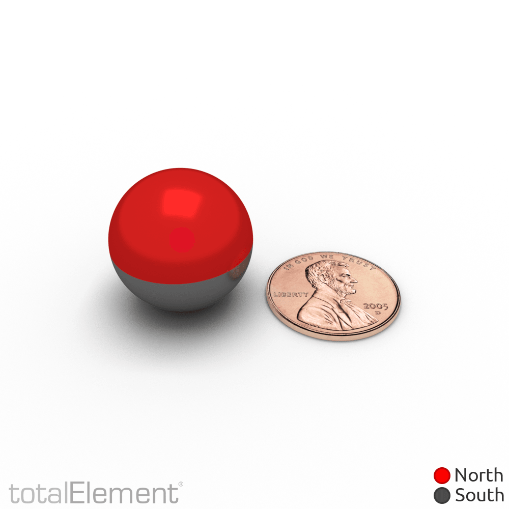 3/4 Inch Neodymium Rare Earth Sphere Magnets N52 (2 Pack) for Sale ...