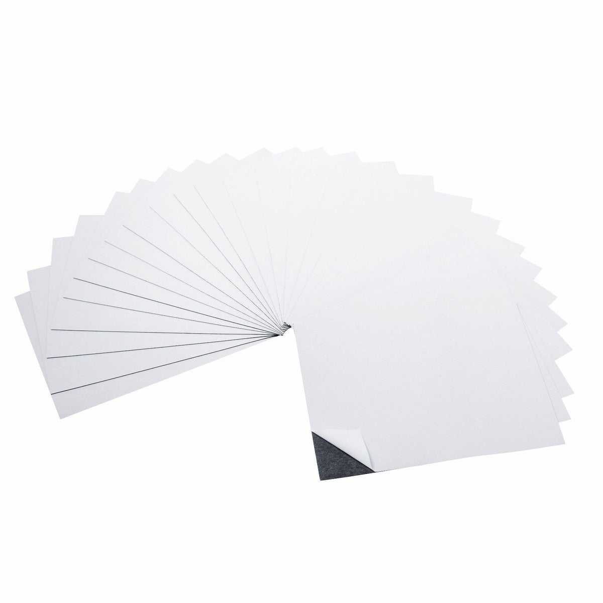 5 x 7 Inch Strong Flexible Self-Adhesive Magnetic Sheets Peel & Stick ...