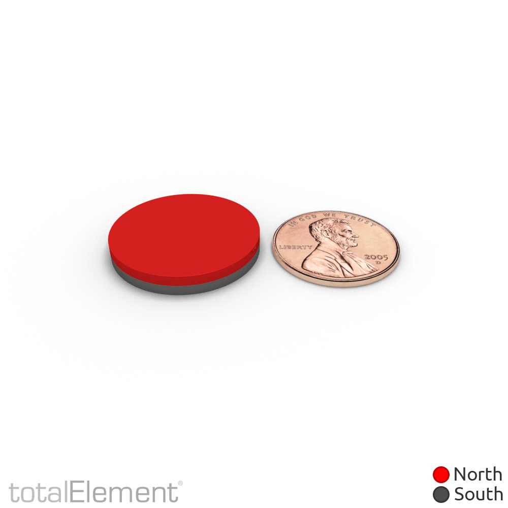 7/8 x 1/8 Inch Neodymium Rare Earth Disc Magnets N52 (8 Pack) for Sale ...