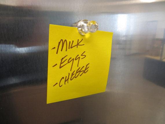 Small Clear Translucent Magnetic Push Pins (24 Pack) | totalElement